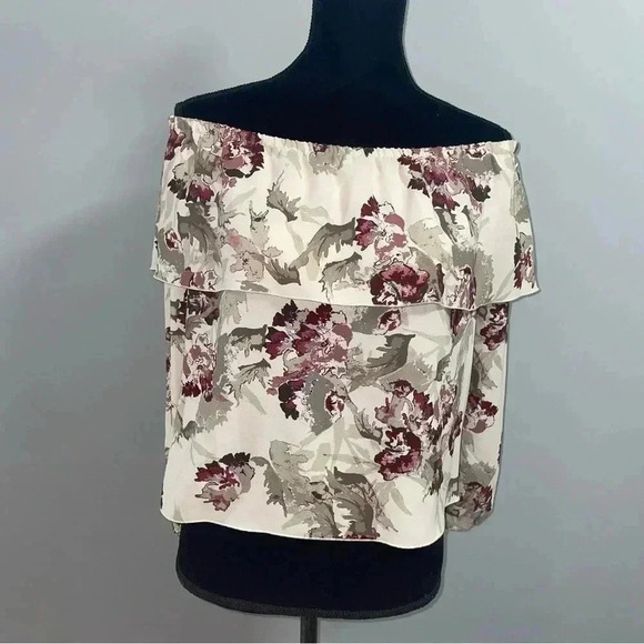 Wilfred | Tops | Aritzia Wilfred Morel Floral Blouse | Poshmark